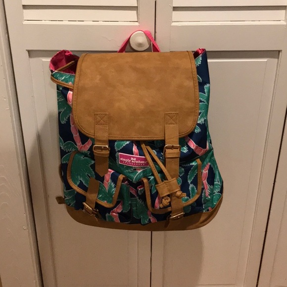 Simply Southern | Bags | Simply Southern Palm Tree Backpack | Poshmark